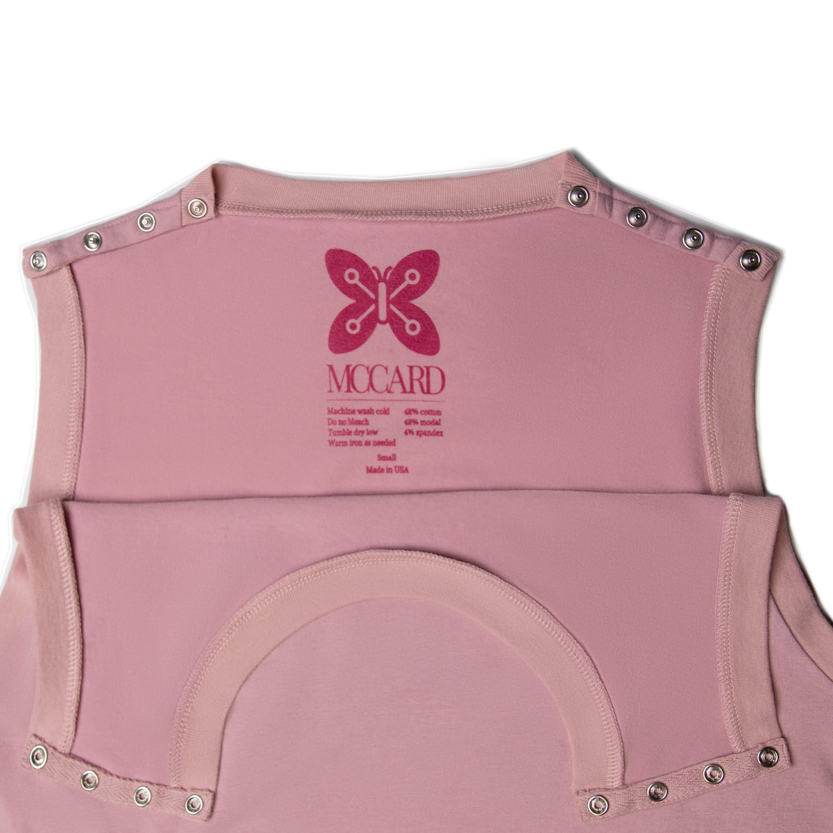 Classic Tank in Blush – MCCARD Clothing